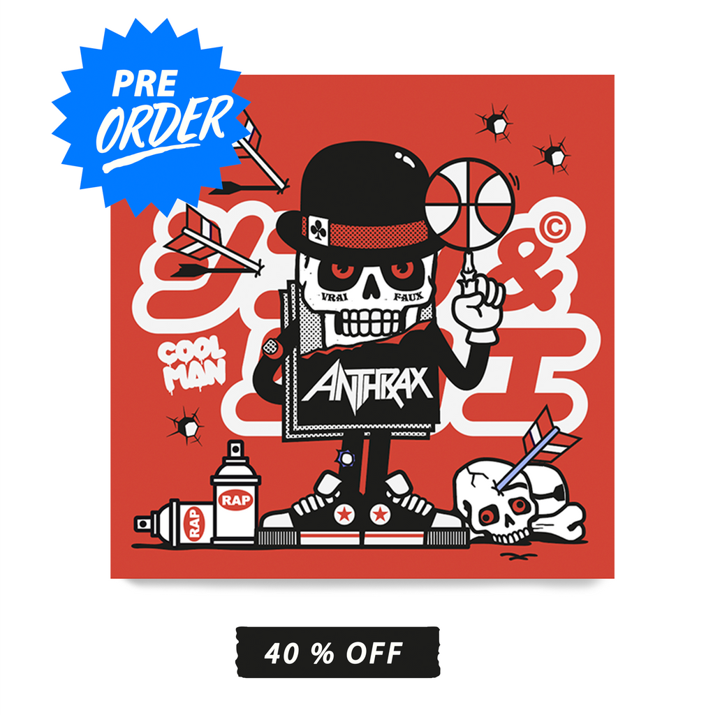 Pre-order Mr card loves Anthrax Red
